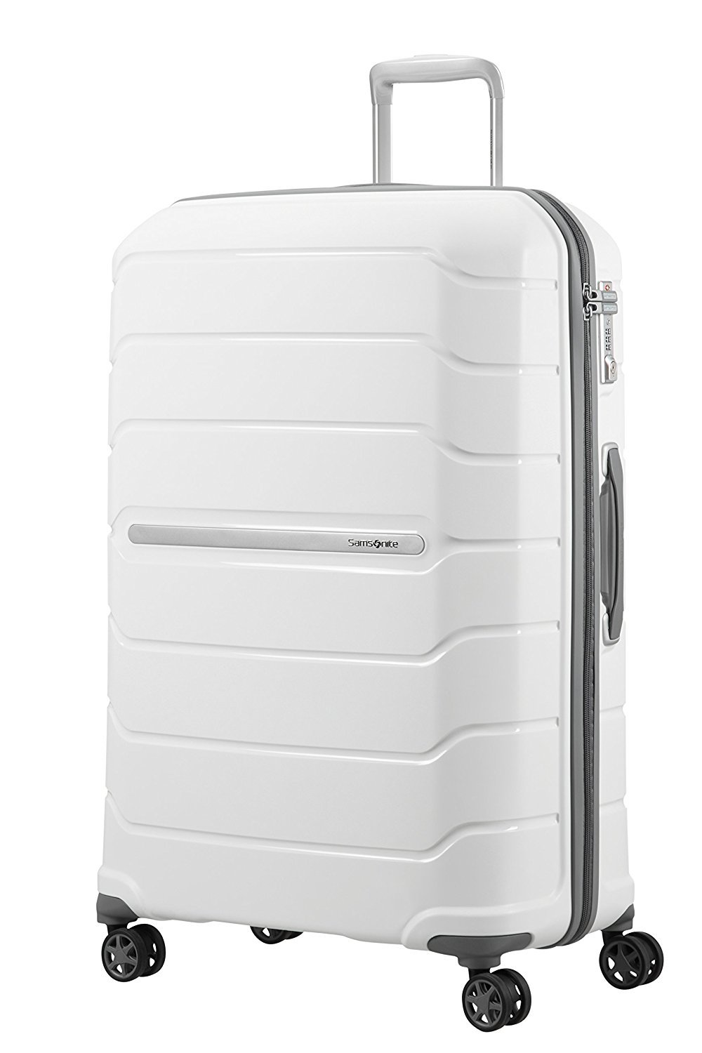SAMSONITE Flux Spinner 75/28 75 cm 121 liters Weiß - Hastschalenkoffer